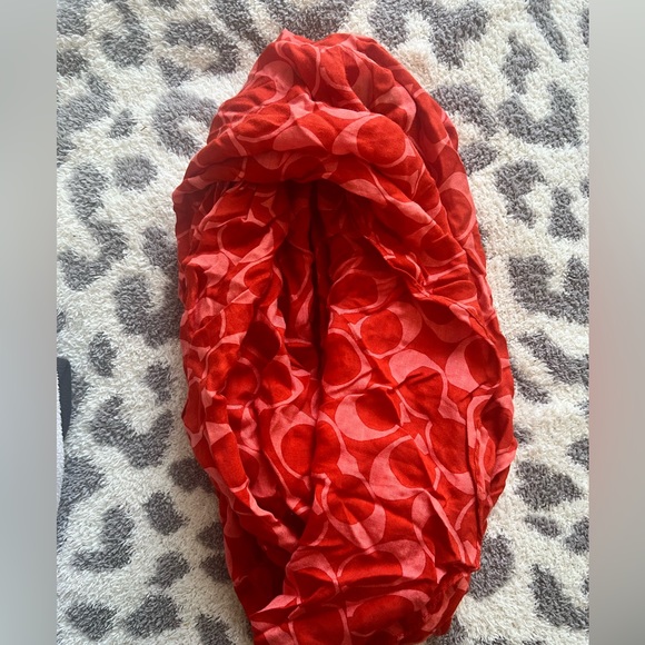 Coach | Accessories | Coach Infinity Signature Scarf | Poshmark
